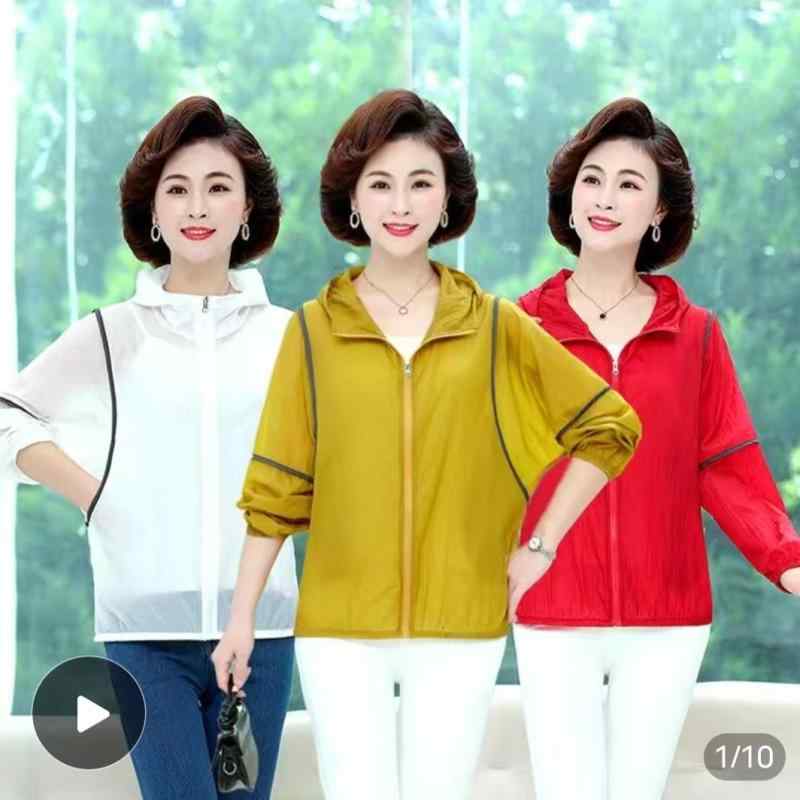 パーカー レディース 韓国風 薄手 長袖 接触冷感 UVカット 紫外線対策 ウェア 大きいサイズ ゆったり アウター トップス