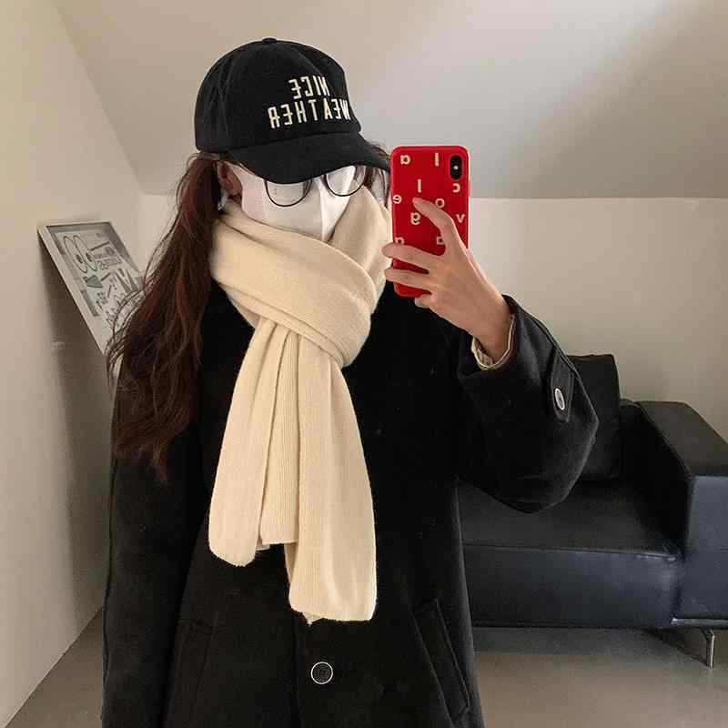 マフラー レディース 大判 秋冬 ストール ショール あったか 保温 防寒 学生 無地 かわいい おしゃれ カップル ペア 秋冬