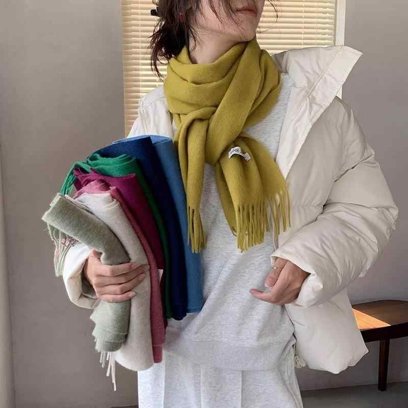 2マフラー レディース 秋冬 ショール 薄手 100% 羊毛 ウール 暖かい カップル ストール フリンジ 無地 ベーシック かわいい きれいめ 上品 プレゼント ギフト