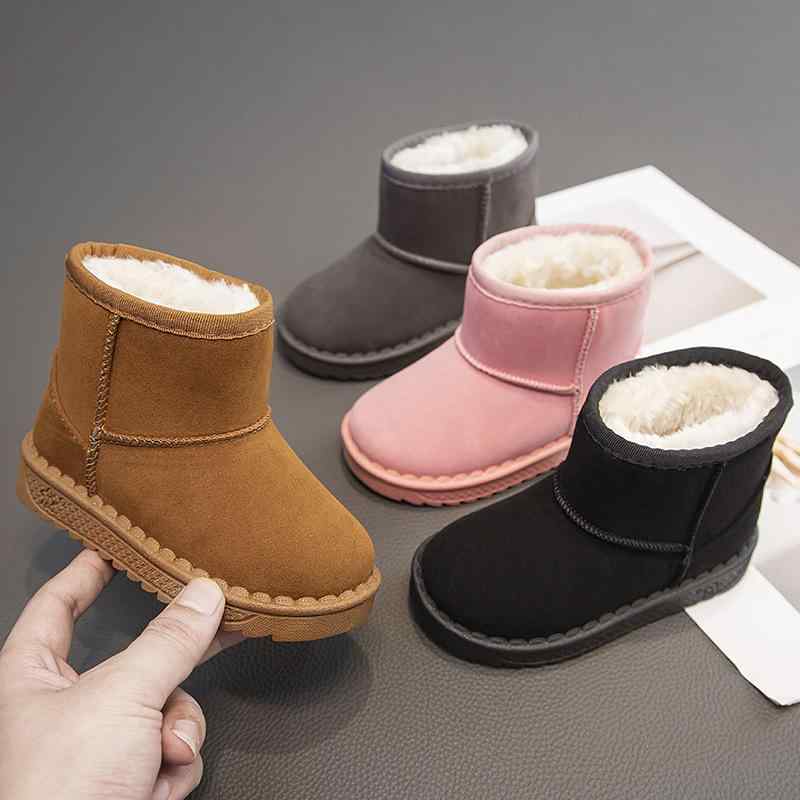 子供 スノーブーツ 女の子 かわいい 靴下 ベビー 裏起毛 暖かい 男の子 ショートブーツ