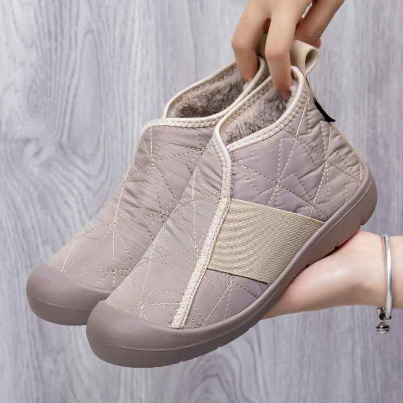 靴 レディース 婦人 スノーブーツ 裏起毛 厚底 防寒 あったか 滑り止め 柔らかソール カジュアル