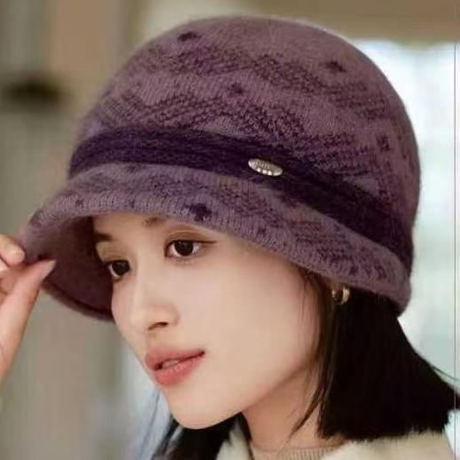 帽子 レディース 秋冬 ニット帽 暖かい 防寒 保温 アウトドア かわいい おしゃれ 毛糸