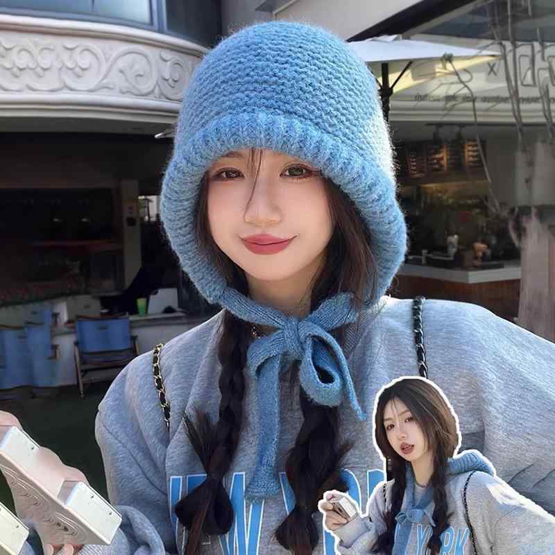 帽子 バラクラバ 羊毛 ニット帽 秋冬 防寒 保温 proteção auricular フェイスマスク