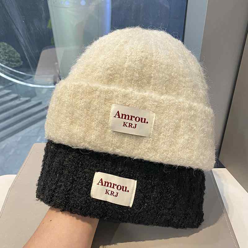 ニット帽 レディース 秋冬 柔らかい 防寒 保温 ウール 帽子 かわいい 貼布 真冬 寒さ対策 暖かい おしゃれ 普段使い デート ショッピング