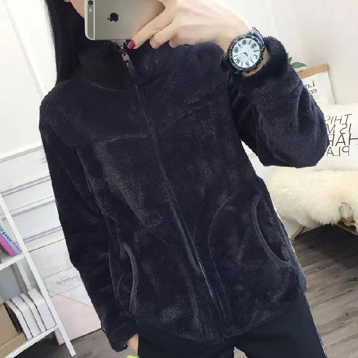 パーカー レディース 秋冬 裏起毛 ダブルフェイス スタンドカラー 暖かい 防寒 羽織り ジップアップ フリース カジュアル 普段使い・面料名称: 雪尼ール・主な素材: その他・主な素材2: ポリエステル・柄: 環境保護・フィット: スリム...