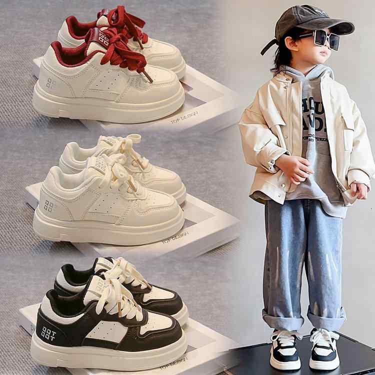 靴 キッズ 女の子 スニーカー 子供靴 スクールシューズ 通学 運動靴 白 無地 シンプル 春秋 中学生 小学生