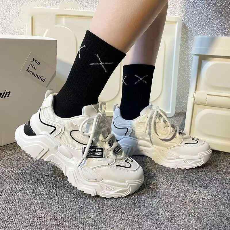 スニーカー レディース 厚底 スポーツ ランニング シューズ 靴 通気性 クッション性 運動靴 普段使い グリーン 春夏