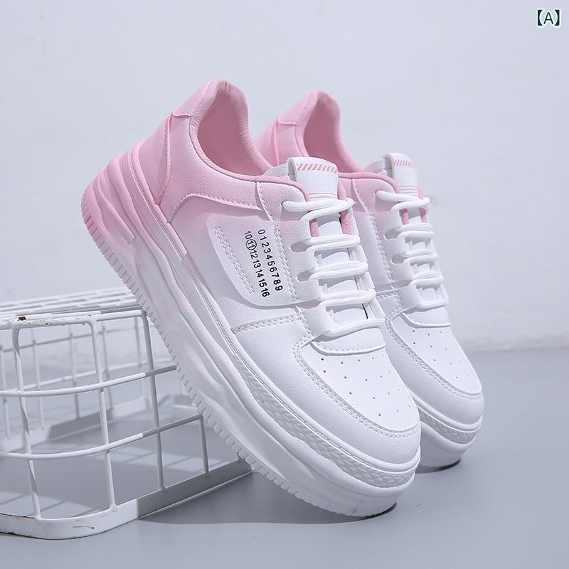 靴 レディース スニーカー グラデーション カラー おしゃれ かわいい カジュアル スポーツ 運動靴 春夏 秋冬 普段使い