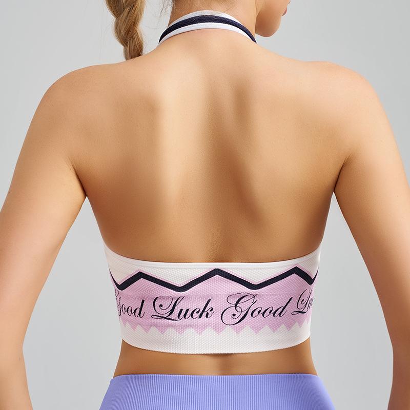 ヨガウェア レディース アウトドア ランニング スポーツブラ 吸湿速乾 伸縮性 シームレス フィットネス ブラ