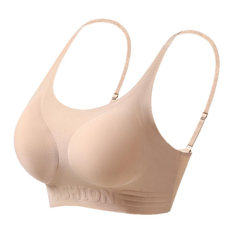 ブラジャー レディース 薄型 快適 響きにくい インナー 大きい胸を小さく見せる バストアップ 寄せ上げ 下垂防止・機能: 無痕, 隠形, 快適, 側收, 收副乳, 大胸顕小・主な生地成分: 錦綸・生地名称: 錦綸・裏地成分: 氨纶・スタイ...