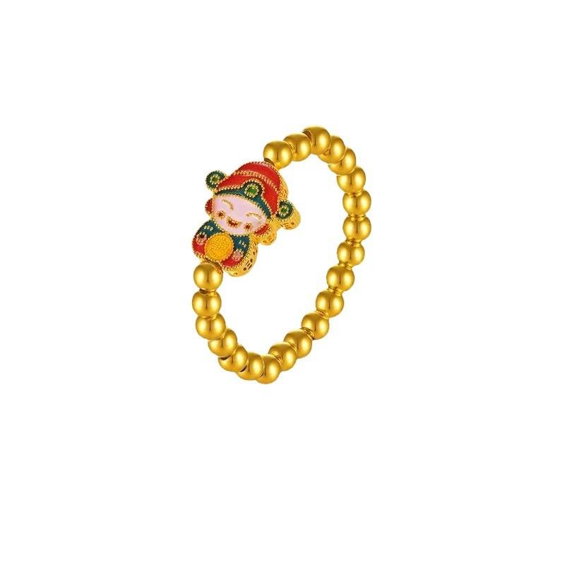 指輪 レディース ラッキーアイテム シルバー925 電気メッキ加工 ジルコニア 調節可能 ハンドメイド アクセサリー