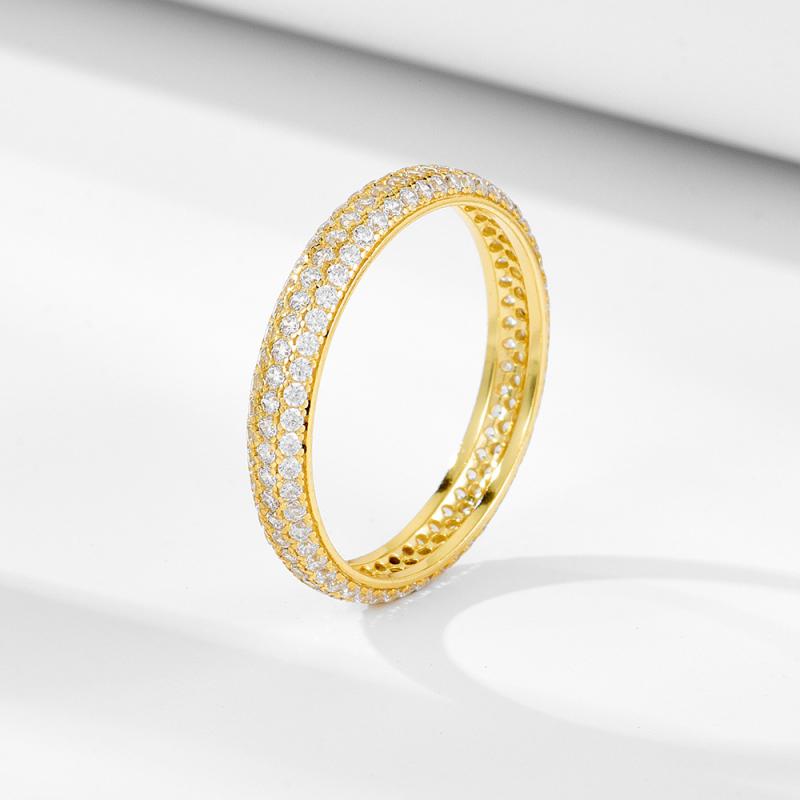 指輪 レディース 925 シルバー フル ジルコニア 風 重ね付け リング アクセサリー