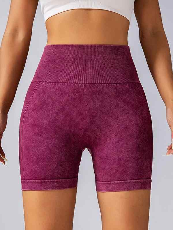 ヨガ ショートパンツ レディース スポーツパンツ 高弾力 ヒップアップ 伸縮性 無縫製 磨き加工 トレーニング 水洗い 普段使い ルームウェア・素材: 錦綸、氨纶・素材構成: 90%錦綸、10%氨纶・カラー: ブラック、パープル、ワインレッ...