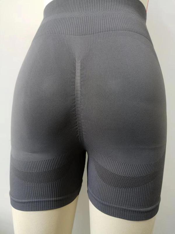 ヨガパンツ レディース シームレス ハイウエスト 美尻 ヨガウェア スポーツ ショートパンツ トレーニング 伸縮性 吸汗速乾・面料: 化纤类・材质成分: 锦纶・颜色: 黒色, 灰色, 咖啡, 紫色, 桔红色, 绿色, 红色, 藍色・裤长: ...