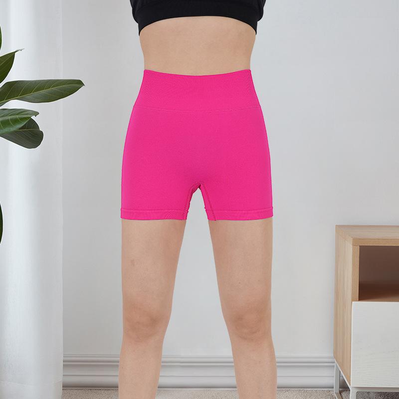 ヨガ ショートパンツ レディース 高弾性 スポーツ レギンス 吸湿速乾 ローライズ ヒップアップ シームレス ニット フィットネス トレーニング ウェア