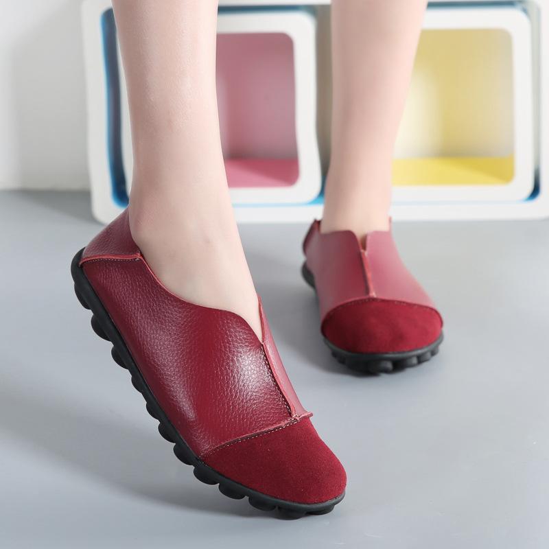 靴 レディース 超ソフト 快適 フラット カジュアル 本革 レザー シューズ 森ガール 日本製 春秋
