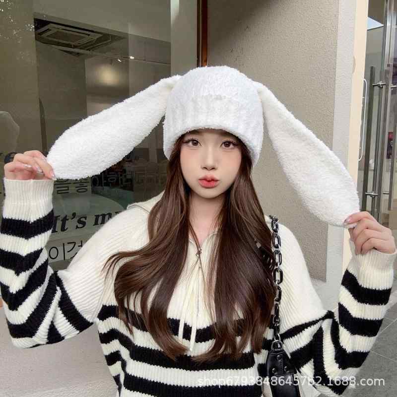ニット帽 レディース 秋冬 防寒 保温 かわいい ガーリー カジュアル 小顔効果 耳保護 学院風 おしゃれ
