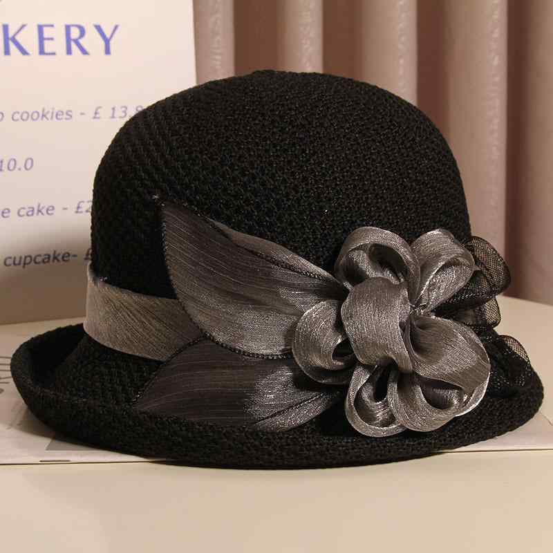 麦わら帽子 レディース 春夏 韓国風 ファッション 通気性 日焼け止め UVカット 遮光 ハット フレンチ レトロ かわいい 折りたたみ可能