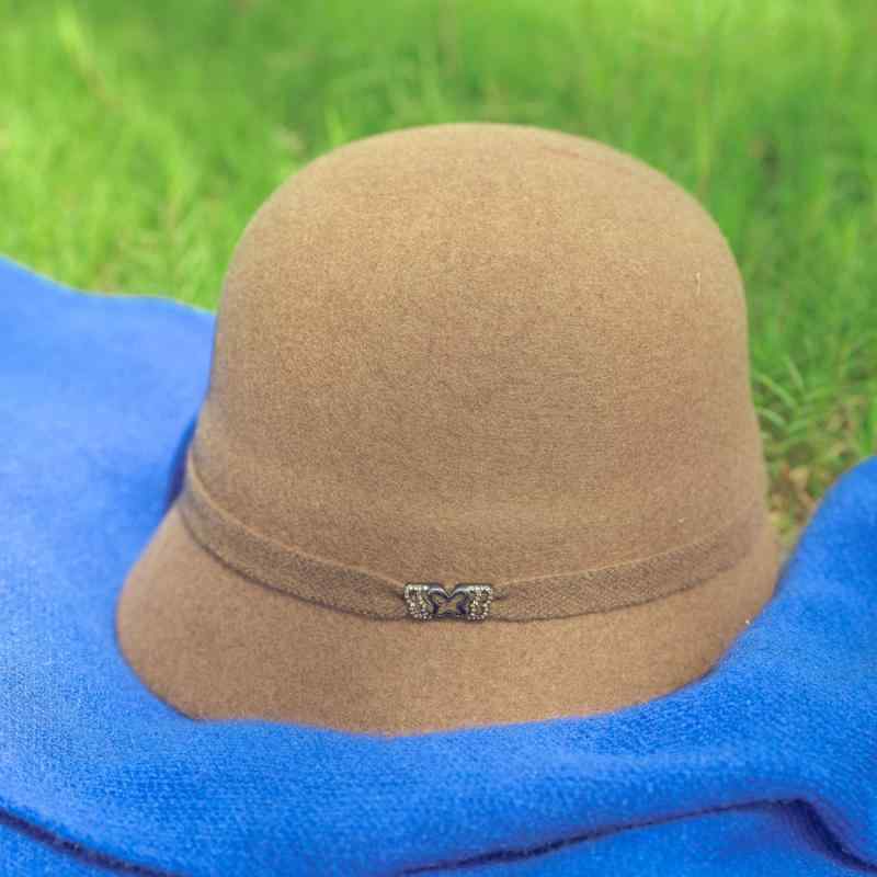 帽子 レディース 秋冬 ウール 防寒 あったか ハット リボン おしゃれ かわいい 防風 上品 エレガント お出かけ 旅行