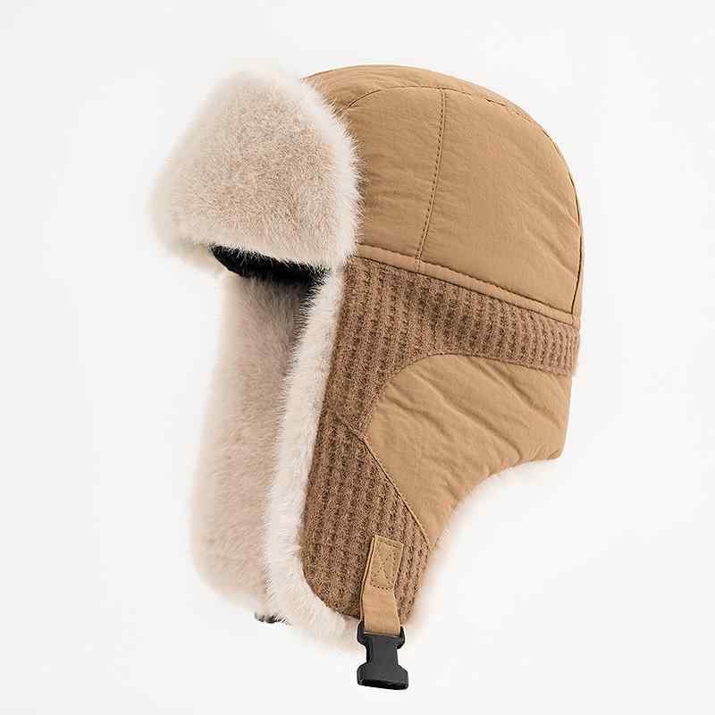 帽子 レディース 秋冬 アウトドア スキー 防寒 保温 耳あて付き キャップ 毛皮 ふわふわ かわいい おしゃれ