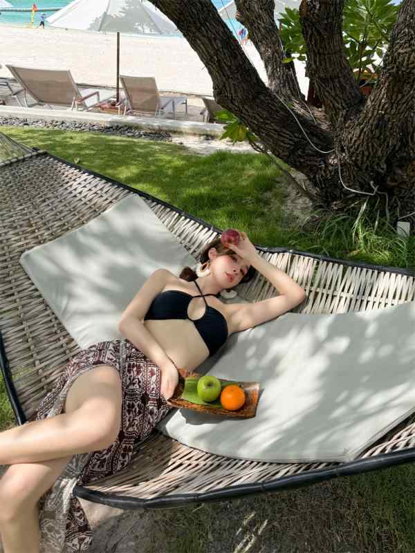 2水着 レディース 韓国風 体型カバー 温泉 ワンピース タンキニ セパレート 小胸 盛れる かわいい おしゃれ ビーチ リゾート