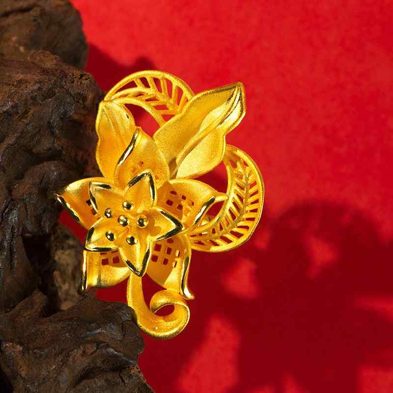 指輪 レディース 古法 鎏金 レトロ ファッション リング ダブルレイヤー 花柄 ジルコニア 電気メッキ加工 指輪 婚約 結婚式 ウェディング パーティー お呼ばれ プレゼント・種類: 指輪・素材: 銅・デザイン: 花・加工: 電気メッキ・...