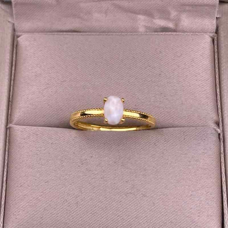 指輪 レディース S925 シルバー リング ピンク系 シーアゲート ゴールド 電気メッキ加工 小さめ 普段使い 通勤 かわいい シンプル ファッション アクセサリー ジュエリー・種類: 指輪、指環・素材: 銀・造型: 幾何型・処理工芸: ...