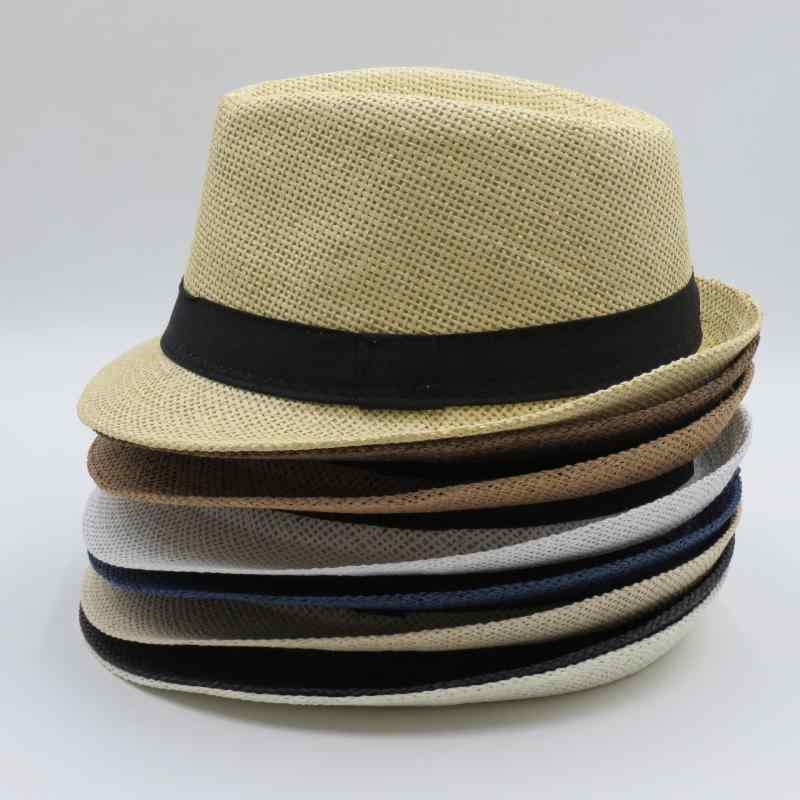 麦わら帽子 メンズ 高級感 イングランド風 帽子 パナマ帽 つば広ハット ジャズ帽 男性用 日よけ帽子 カジュアル おしゃれ・カテゴリ: 礼帽・適合シーズン: 春、夏、秋・帽子の種類: 锥形・つばの形状: 短い・カラー: 白、青、ベージュ、...
