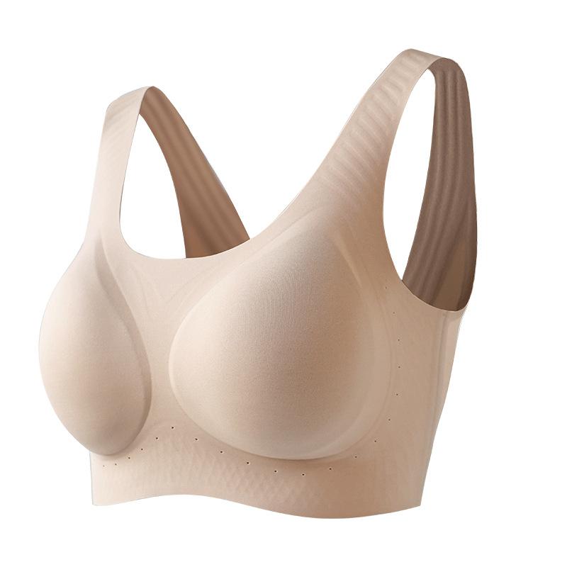 ブラジャー レディース 大きい胸 寄せ上げ ノンワイヤー 薄型 通気性 背中スッキリ 谷間メイク インナー 女性 下着・機能: 聚拢, 无痕, 上托, 隐形, 无缝, 美背, 防走光, 调整型, 侧收, 收副乳, 大胸显小・適用年齢: 青年...