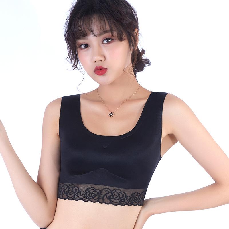 ブラジャー レディース ノンワイヤー レース 下着 無縫製 寄せ上げ インナー 女性 新品