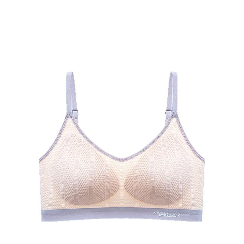 ブラジャー レディース 女の子 少女 スポーツブラ スポブラ 揺れない 快適 薄型 大胸 脇高 谷間隠し ノンワイヤー