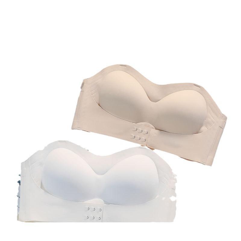 ブラジャー レディース 大きいサイズ ずれ落ち防止 ノンストラップブラ 谷間メイク 盛れる フルカップ ワイヤー入り 脇高 脇肉すっきり グラマー バストを美しくキープ