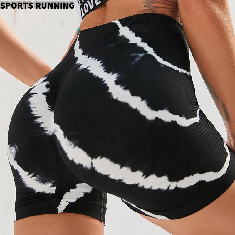 2ヨガウェア レディース スポーツ ショートパンツ 夏 ハイウエスト ヒップアップ ヨガパンツ 運動用 短パン タイト 伸縮性 吸湿速乾