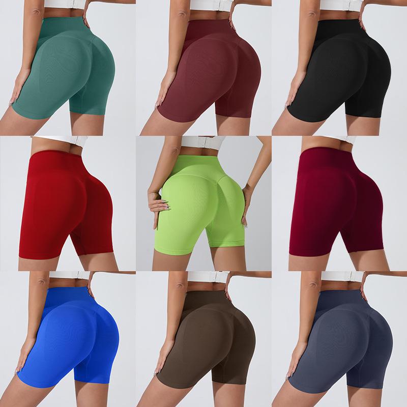 ショートパンツ レディース 女性用 ハイウエスト 美尻 ヒップアップ スポーツ ランニング トレーニング ウェア 吸湿速乾 伸縮性 ストレッチ タイト スリム