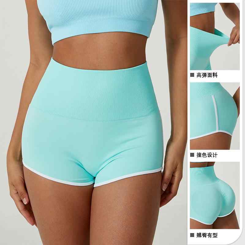 ヨガパンツ レディース 高腰 美尻 ショートパンツ 速乾 ランニング スポーツ タイト ホットヨガ フィットネス トレーニング 切り替え