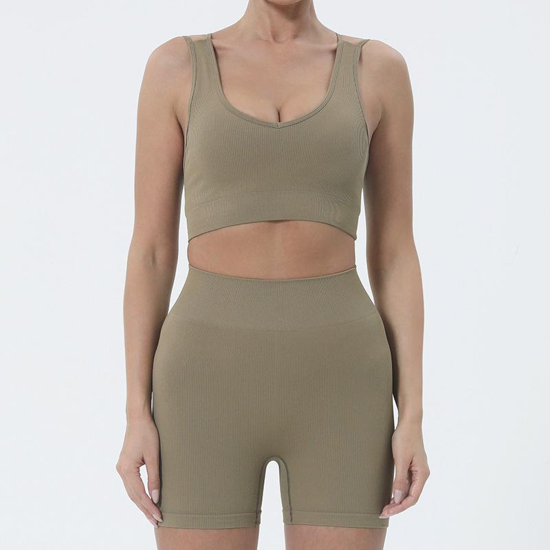 ヨガウェア レディース ブラトップ スポブラ 一体型 ノンワイヤー 美背 伸縮性 吸湿速乾 スポーツブラ トレーニング ランニング テニス フィットネス