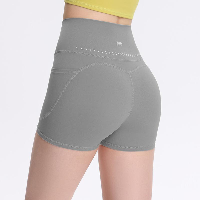 パンツ レディース 高腰 提臀 薄型 ストレッチ 3分丈 夏 サイクルパンツ 速乾 ピーチ ヨガ ウェア タイト フィットネス 外着