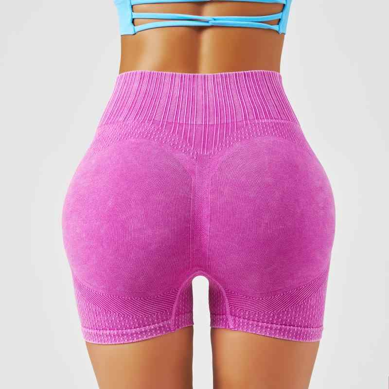 ヨガ ショートパンツ レディース 高腰 蜜桃尻 スポーツ 短パン トレーニングパンツ 吸湿速乾 無縫製 3分丈