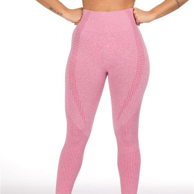 レギンス レディース ヨガパンツ スポーツ 提臀効果 ハイウエスト 美脚効果 吸湿速乾 無縫製 ストレッチ 9分丈 スキニーパンツ スパッツ