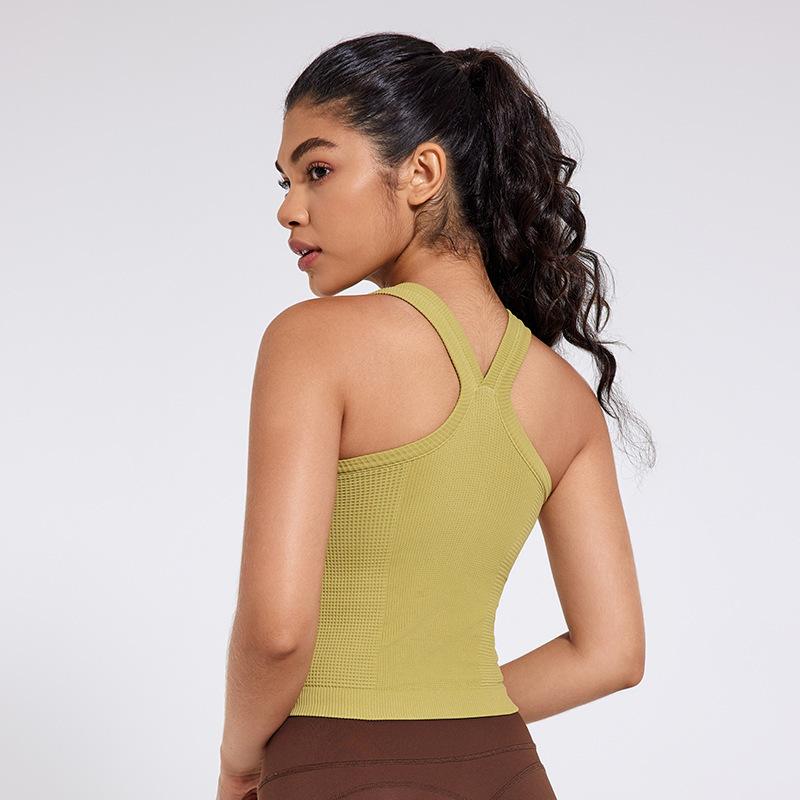 スポーツブラ レディース Uネック 揺れない 美背 ノンワイヤー 一体型 パッド ズレ防止 ヨガ ランニング フィットネス トレーニング