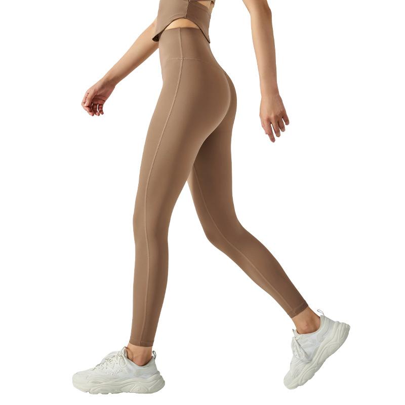 ヨガパンツ レディース ハイウエスト ヒップアップ 高弾性 スキニー 薄手 速乾 スポーツ レギンス 9分丈・性別: 女性・パンツ丈: 9分丈・柄: 無地・フィット感: ぴったり・素材: 錦綸/ナイロン81%、氨纶19%・色: 海岩灰, 蔚...