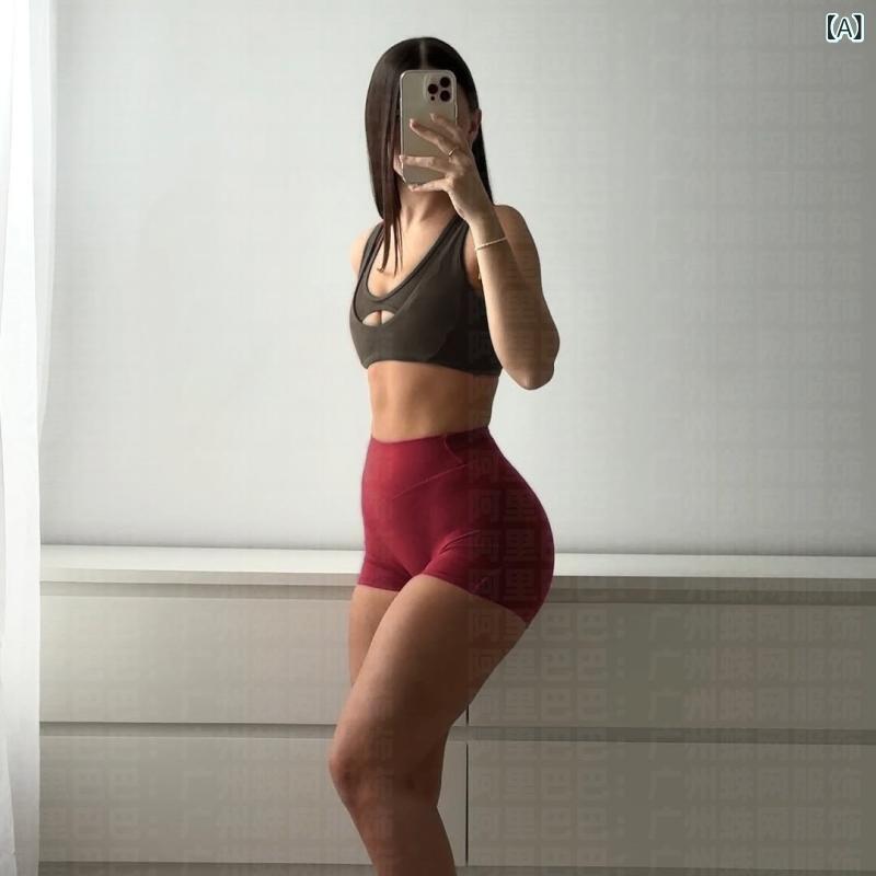ヨガパンツ レディース 高腰 スポーツ 短パン ヒップアップ 伸縮性 ストレッチ プチプラ 普段使い トレーニング ジム ピラティス