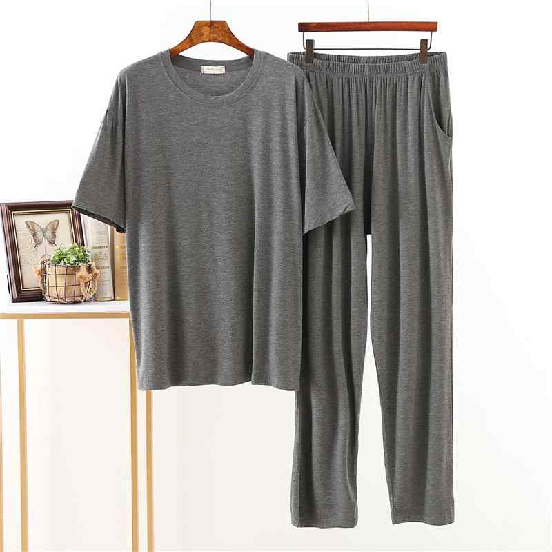 パジャマ メンズ 男性用 モダール 綿 長袖 春秋 春夏 薄手 上下セット 部屋着 寝巻き リラックス・カテゴリ: セットアップ・素材: モーダル・スタイル: セットアップ・厚さ: 中程度・ネックライン: ラウンドネック・袖丈: 五分袖・パ...