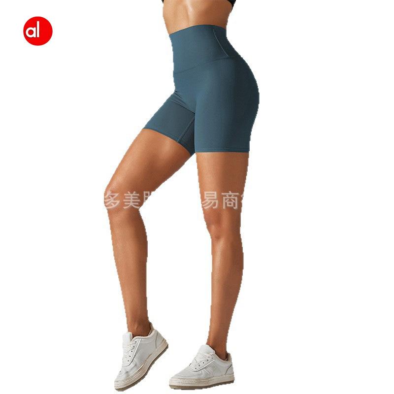 ヨガパンツ レディース スポーツ ショート丈 無地 高腰 伸縮性 ストレッチ トレーニング フィットネス ウェア 接触冷感 吸湿速乾・素材: 锦纶/尼龙・カラー: 白灰, 定藍, 粉紫, 海月岩, 黒色, 灰褐, 军绿, 可可色, 墨绿, ...