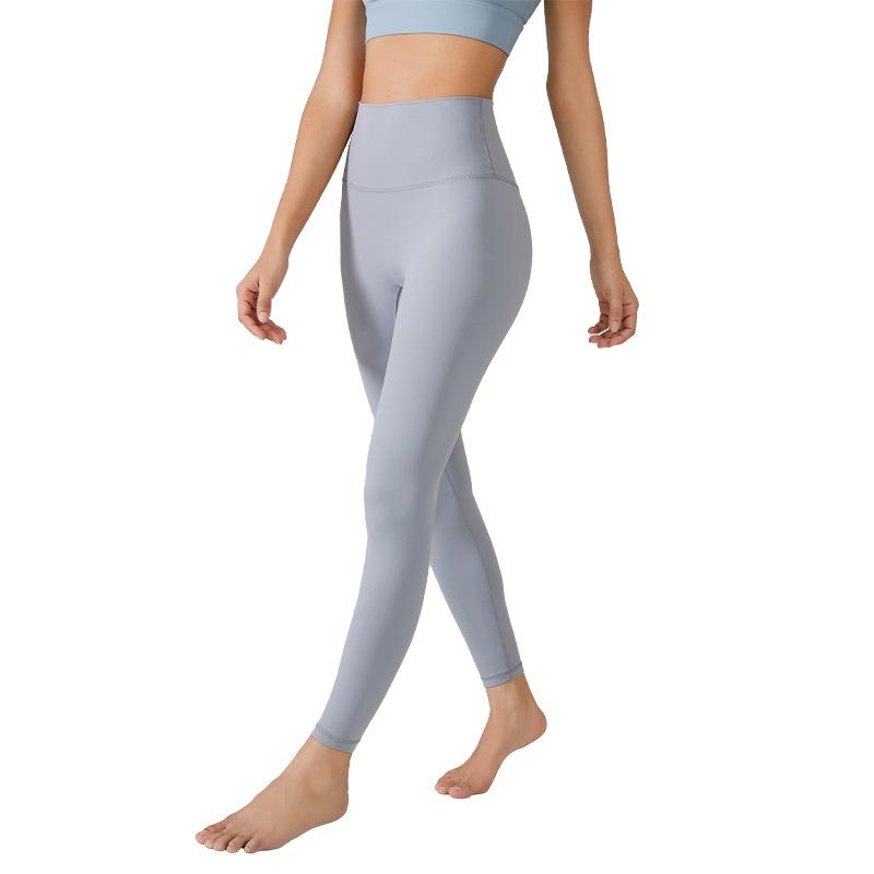 ヨガパンツ レディース 高弾性 レギンス スポーツタイツ ハイウエスト ヒップアップ 接触冷感 伸縮性 無地 フィットネス ウェア スキニーパンツ