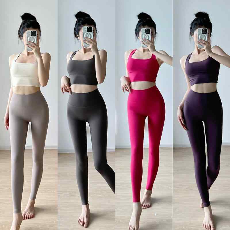 ヨガウェア レディース 上下セット クロスデザイン 高いサポート力 カップ付き キャミソール ハイウエスト お腹引き締め ヒップアップ ピーチ 美尻 UVカット 伸縮性 吸湿性・製品カテゴリ: Tシャツ・機能: 速乾・適用性別: 女性・柄:...