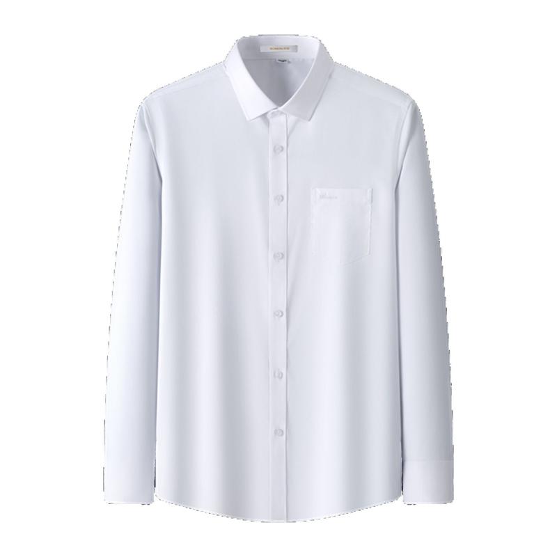 シャツ メンズ 男性用 トップス 長袖シャツ 高級感 春秋 商务 休闲 無地