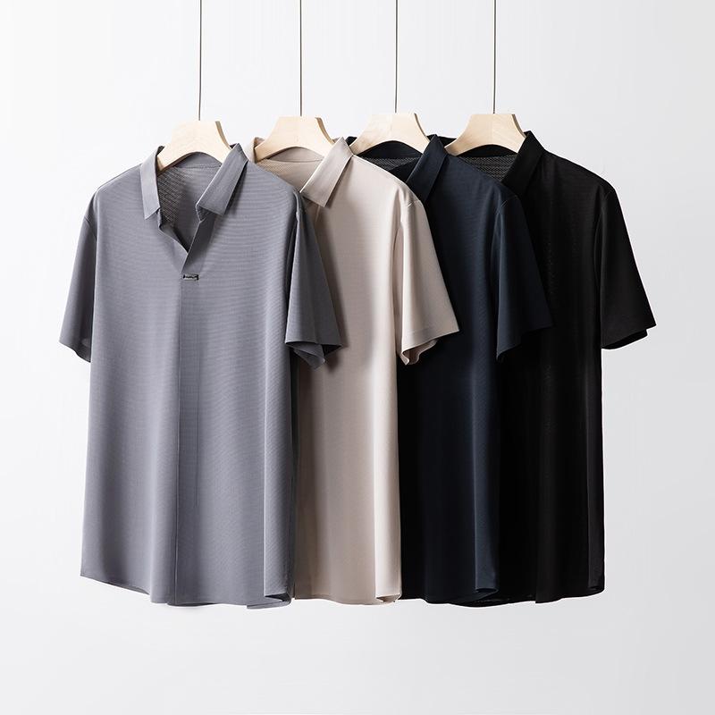 シャツ メンズ 男性用 豪華感 夏 カジュアル 半袖 トップス 衬衫 短袖 普段使い