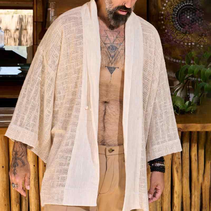 シャツ 男性用 トップス 半袖 無地 ゆったり リラックス カジュアル 普段使い 通勤用 春夏・カテゴリ: シャツ・スタイル: カジュアル・タイプ: カーディガン・フィット: ゆったり・ネックライン: ラウンドネック・袖丈: 五分袖・柄: ...