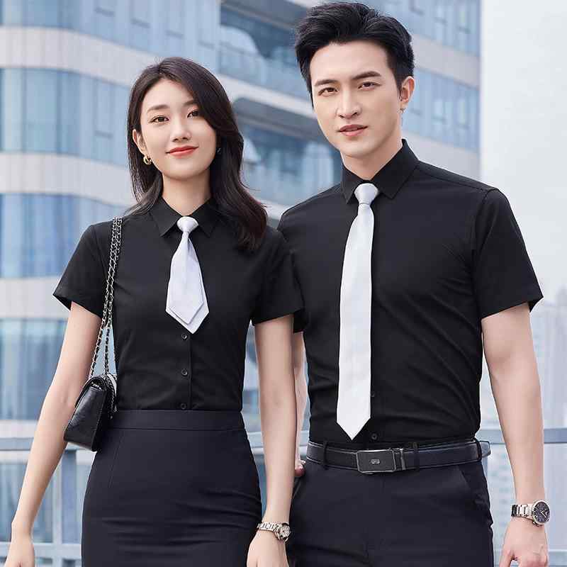 シャツ メンズ 男性用 トップス ビジネス 半袖 刺繍 無地 白シャツ オフィス カジュアル フォーマル 仕事着 通勤用